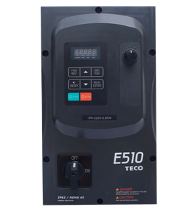 TECO Inverter E510 – ตัวแทนจำหน่าย ออกแบบและติดตั้ง