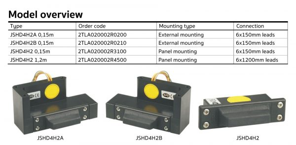 JSHD4H2 0.15m Three-position dual pushbutton 2TLA020002R3100 - ตัวแทน ...