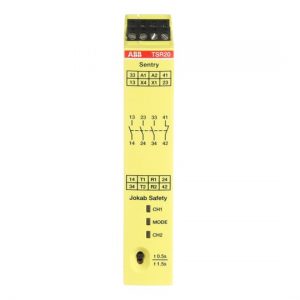 2TLA010061R0000 Sentry TSR20 Safety relay ABB Jokab Safety - ตัวแทนจำหน่าย ออกแบบและติดตั้ง