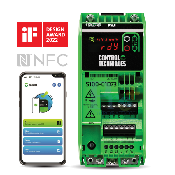 Nidec Commander S - ตัวแทนจำหน่าย ออกแบบและติดตั้ง